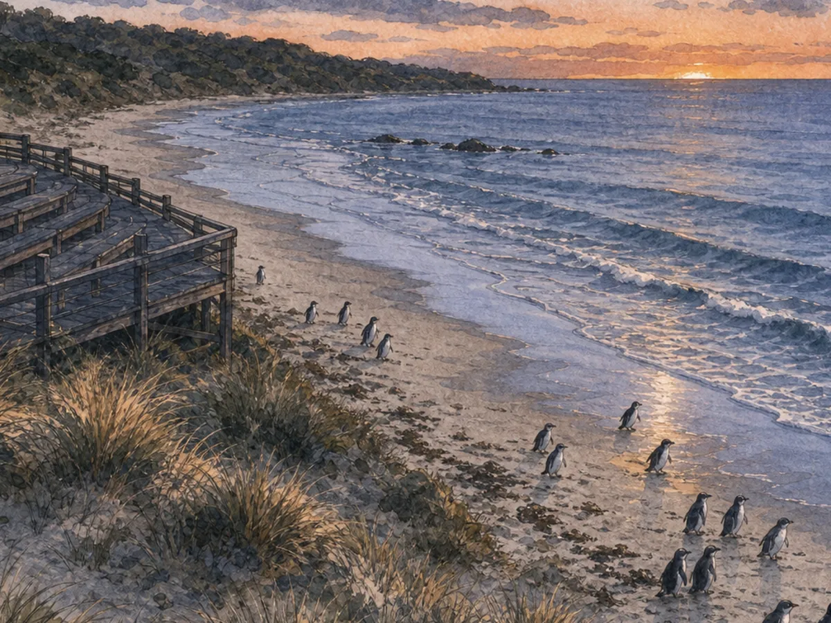 Phillip Island Penguin Parade Little Penguin Viewing Guide | Penguin ...